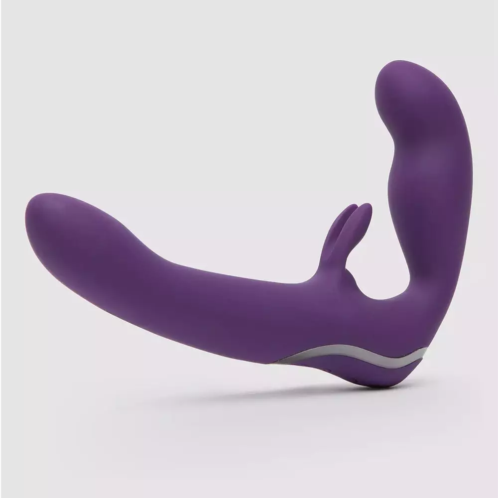 Vibrador de dildo roxo