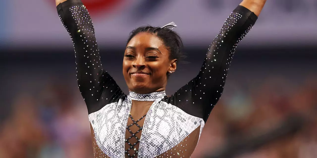 Simone Biles Baru Memenangkan Gelar All-Around Putri Nasional Ketujuhnya