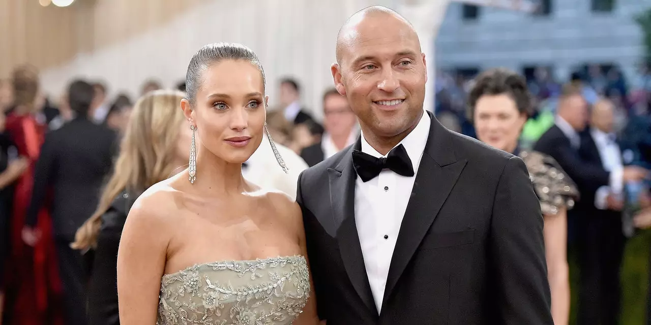 Derek Jeter és felesége, Hannah első gyermeküket várja