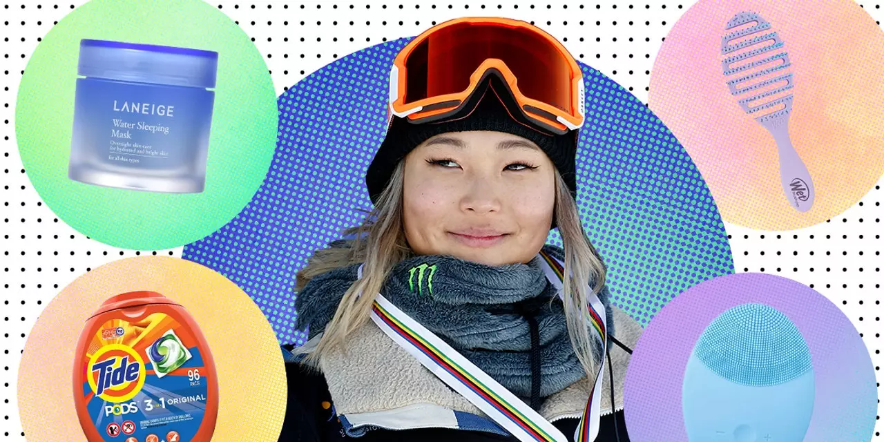 U-Chloe Kim nge-Dorm Life, Funda Icala, kanye Nokufundisa Abangane Bakhe Abangane Ukwenza Ukunakekelwa Kwesikhumba