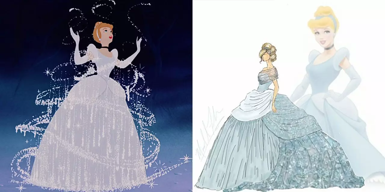 Un dissenyador va dibuixar impressionants versions d'alta costura dels vestits de la princesa Disney