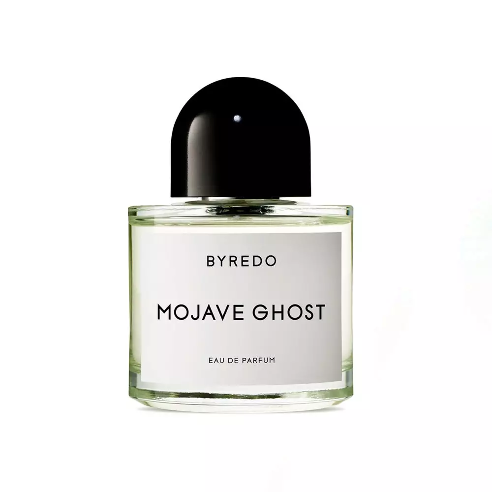 Byredo Mojave Ghost Eau de Parfum على خلفية بيضاء