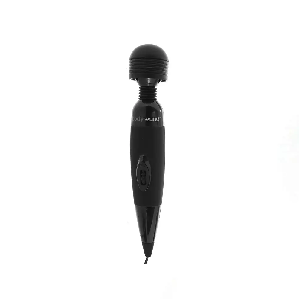 Půlnoční masážní přístroj PinkCherry Bodywand v černé barvě