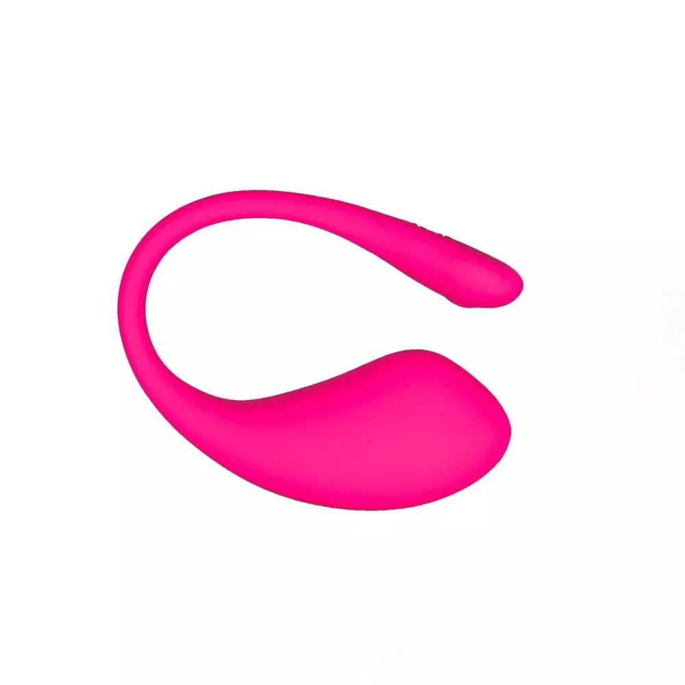 Lovense Lush 3 Bluetooth Bullet Vibrator berwarna merah jambu