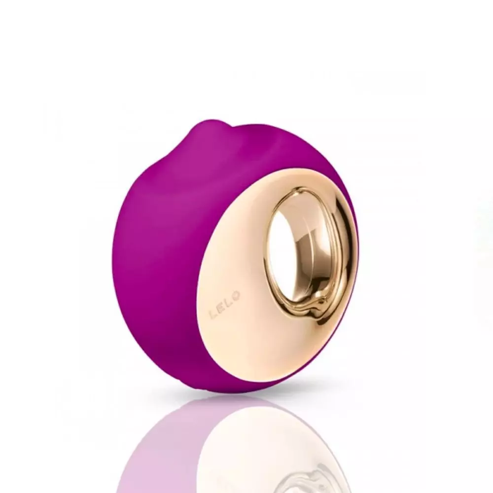 Vibrator Lelo Ora 3 warna ungu sareng emas